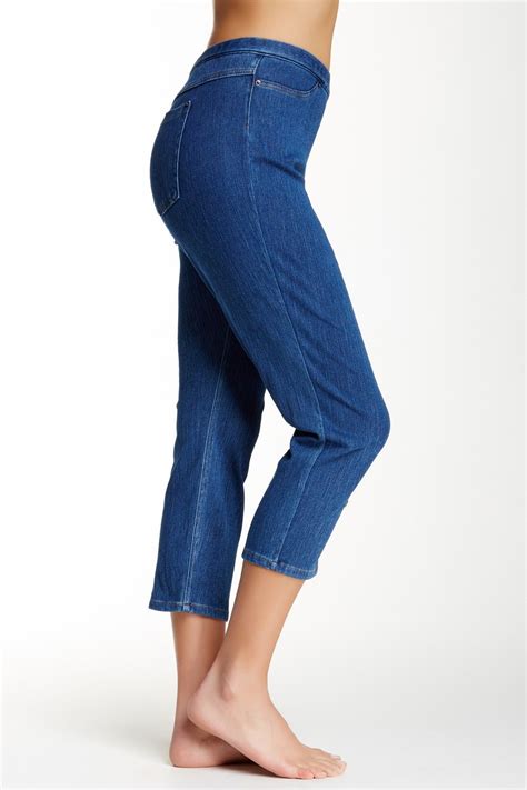 Hue The Original Denim Capri Pants Capri Pants Street Style Women Pants
