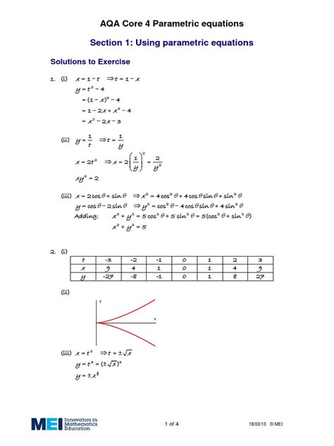 using parametric equations solutions pdf differential topology algebraic geometry