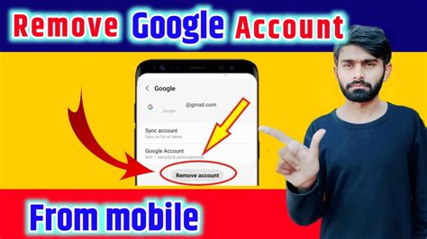 How To Remove Google Account From Android Mobile 2023 YouTube