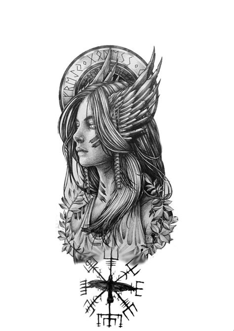 Valkyrie Valkyrie Tattoo Viking Warrior Tattoos Viking Tattoo Sleeve