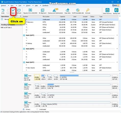 Convert Mbr Disk To Gpt Disk In Windows Tutorials