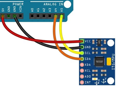 how to use an mpu6050 with arduino