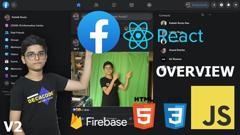 Facebook Clone V2 In React JS Including Router Redux And Hooks