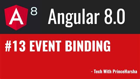13 angular 8 tutorials event binding youtube