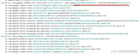 java lang classnotfoundexception org apache phoenix jdbc phoenixdriver could not initialize