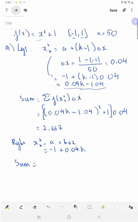 solved b the rectangles in the graph below illustrate right endpoint riemann sum for f 2 on