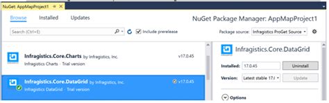 xamarin and proget for nuget management infragistics blog infragistics blog