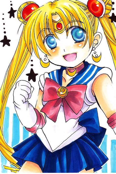 The Big Imageboard Tbib 1girl Bishoujo Senshi Sailor Moon Blonde Hair Blue Eyes Blush Sailor