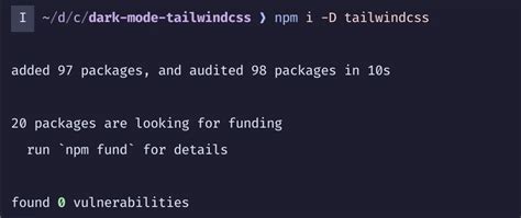 how to implement dark mode using tailwindcss