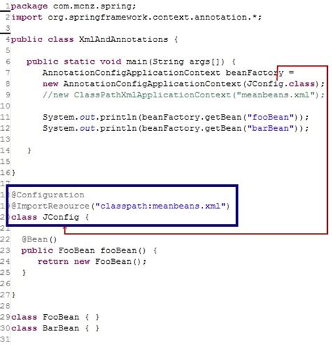Combining Annotation And XML Configurations In Your Spring 3