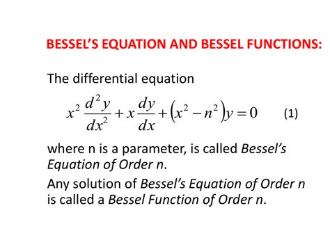 bessel function problems and solutions pdf
