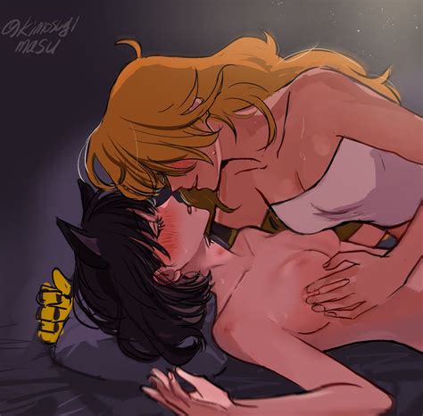 Yang Xiao Long And Blake Belladonna Rwby Drawn By Naizo Kimosugimasu