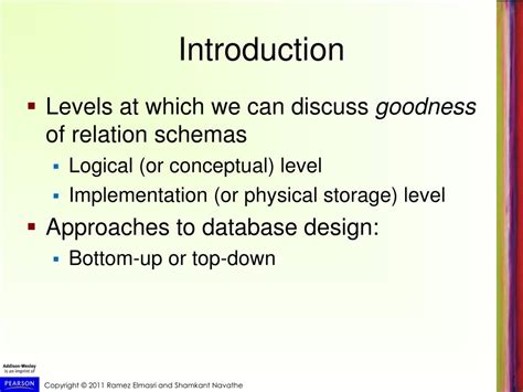 ppt chapter 15 basics of functional dependencies and normalization for relational databases