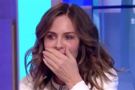 Trinny Woodall Accidentally Flashes Her Breasts As She Undresses During