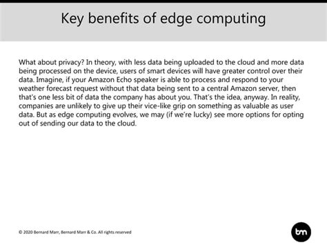 3 Advantages And 1 Disadvantage Of Edge Computing PPT