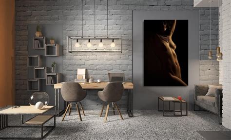 Erotic Nude Canvas Sexy Body Decor Girl Nu Print Erotic Wall Art Canvas Set Contemporary Art