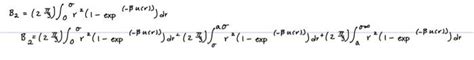 solved find the second virial coefficient using rectangular