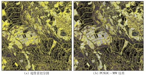 high resolution remote sensing image segmentation based on improved superpixel and marker watershed