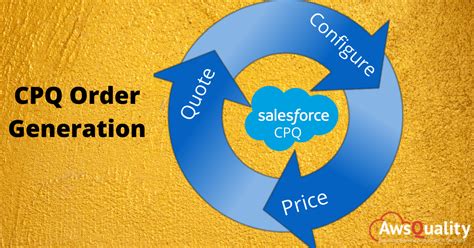 How To Configure CPQ Order Generation Process