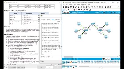 Packet Tracer Tutorials 3 4 1 2 Skills Integration Challenge YouTube