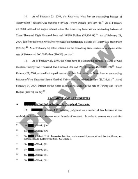 Corpus Christi Texas Plaintiffs Motion For Final Summary Judgment US