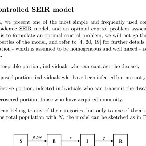 pdf reliable optimal controls for seir models in epidemiology