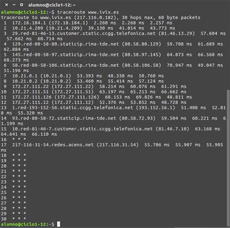 tracepath y traceroute linux