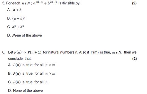 solved 2 5 for each nɛn a2n 1 b2n 1 is divisible by