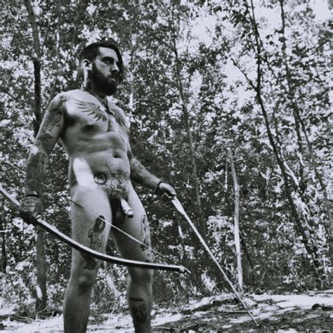 Had The Privilege To Do Naked Archery Today For The First Time And With A Bow That I Made