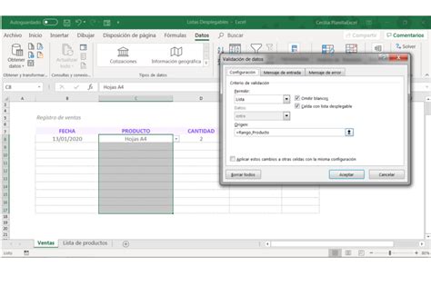 Como Hacer Listas Desplegables En Excel PlanillaExcel