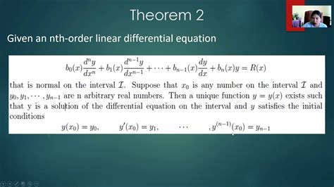 higher order linear differential equation part 1 youtube