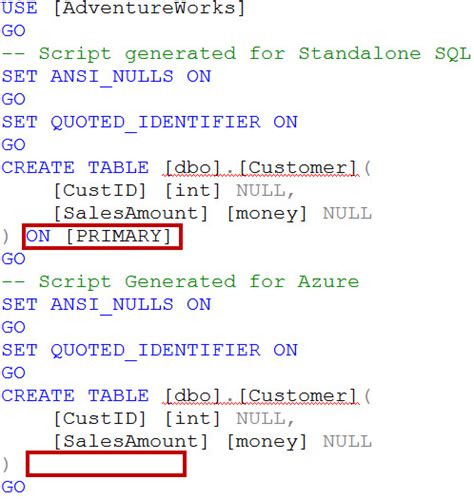 Sql Server Generate Database Script For Sql Azure Sql Authority With Pinal Dave