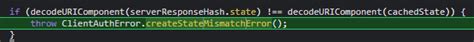 vuejs3 clientautherror state mismatch state mismatch error please check your network