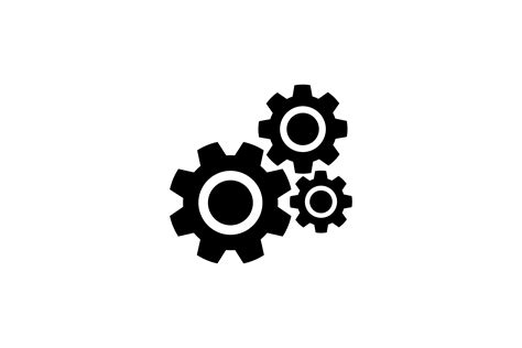 Industrial Gears Cog Wheel Machine Logo Graphic By Quatrovio Creative