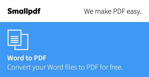 كيف يمكن تحويل ملف word الى pdf مختصر