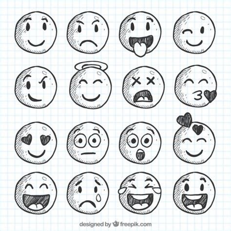 How To Draw Different Emoji Faces Howto Draw