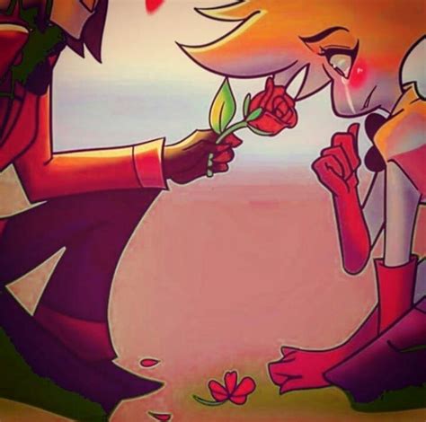 Radiodust Hotel Art Hazbin Hotel Angel Dust Alastor X Angel Dust Fanart