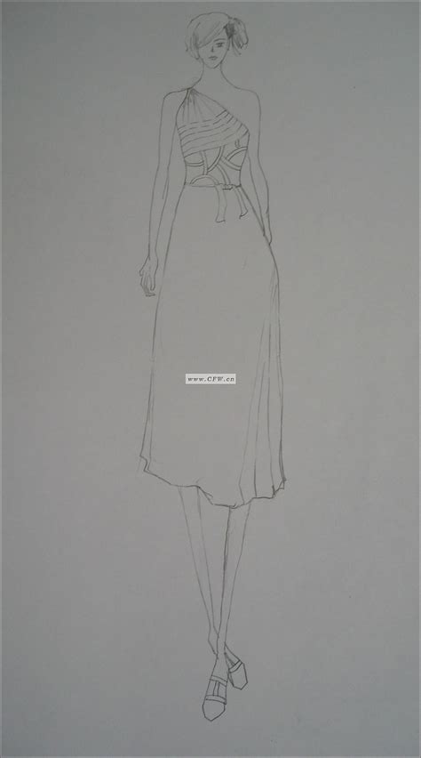 礼服 礼服设计 CFW服装设计