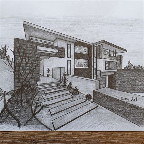 How To Draw A House In 2 Point Perspective Artofit