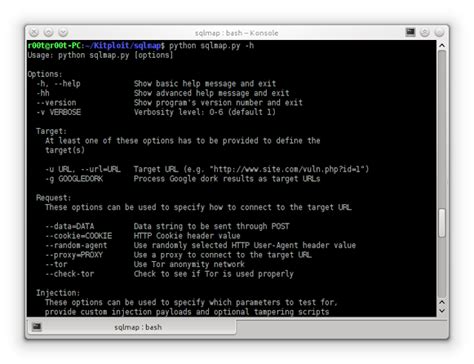 sqlmap automatic sql injection and database takeover tool sql injection sql sql commands