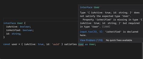 typescript s new `satisfies` operator typescript