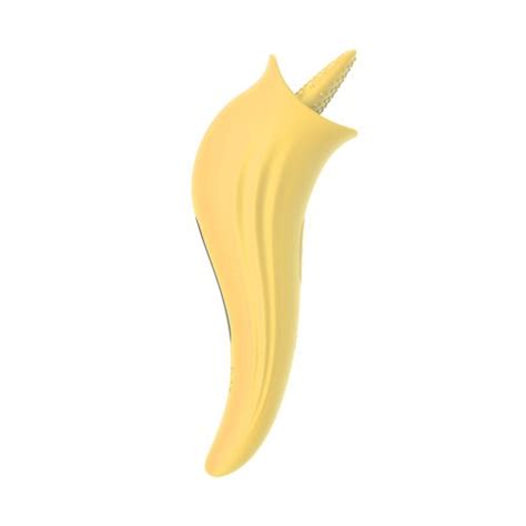 Our Erotic Journey To Space Starburst Licking Vibe Yellow Sex Toys And Adult Novelties