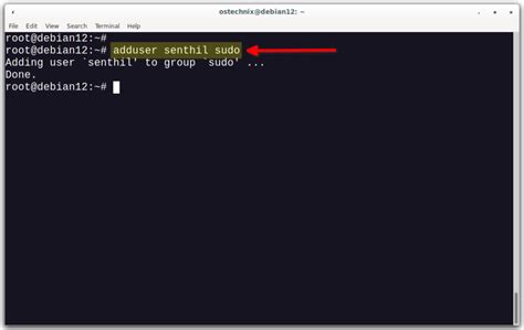 Add Delete Grant Sudo Privileges To Users In Debian OSTechNix