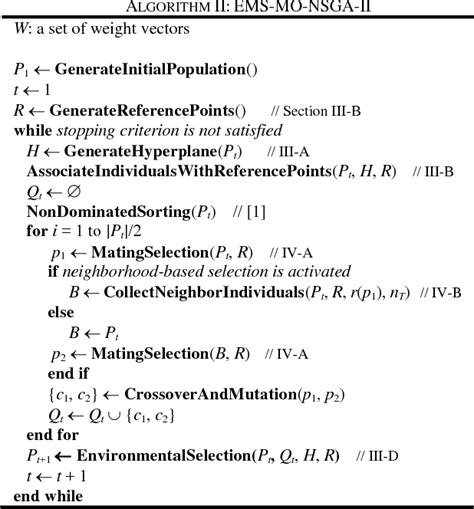 figure 1 from evolutionary many objective optimization by mo nsga ii with enhanced mating