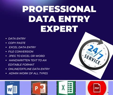 do fastest accurate data entry typing in word excel and file conversion by anam pk fiverr