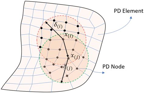 2d schematic pd domain discretization and the interactions between node download scientific