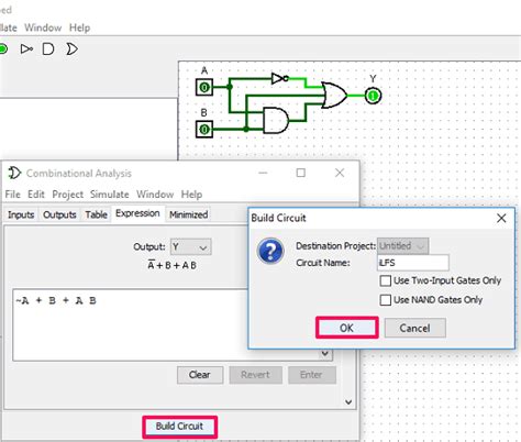 how to convert boolean expression to logic circuit