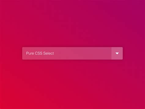 Custom Select Dropdown Without Wrapper In CSS CodeHim