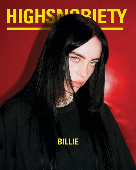 Billie Eilish Highsnobiety Magazine 2022 Cover Photos