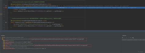 坑：springboot request method ‘delete ‘ ‘post‘ not supported 自己坑自己 request method delete not
